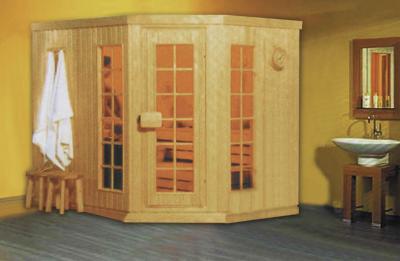 China Monalisa M-6001 traditional sauna house European style sauna room amazing dry sauna enclosure internal control sauna for sale