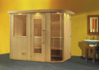 China Monalisa M-6005 sauna room dry steam sauna enclosure Finnish dry sauna house luxury indoor Harvia sauna for sale