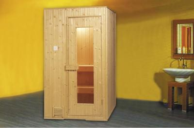China Monalisa S-1515 Finland sauna room Finnish white pine wood sauna enclosure mini luxury home indoor sauna house dry steam for sale