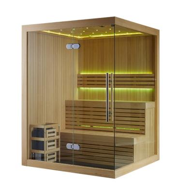 China Monalisa M-6031 home dry sauna room salon saunas beauty salon sauna house deluxe sauna enclosure indoor for sale