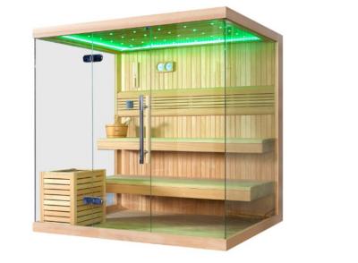 China Monalisa M-6041 dry sauna room with Harvia stove European style sauna enclosure sauna cabin for 2 persons sauna house for sale
