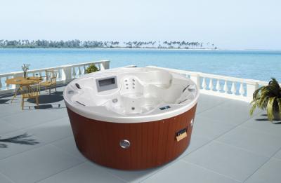 China Monalisa M-3356 round SPA tub outdoor sexy SPA hot tub whirlpool SPA bathtub for 5 persons hydro massage for sale