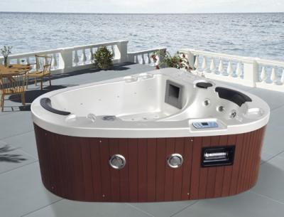 China Monalisa M-3358 whirlpool massage hot tub luxury SPA hot tub outdoor massage tub Western style hot tub for sale