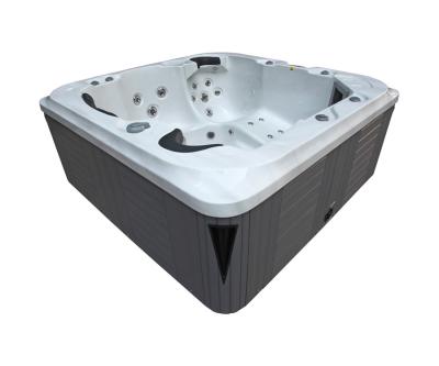 China Monalisa M-3377 square whirlpool SPA hot tub European style celebrity SPA bathtub outdoor massage bath tub sexy SPA for sale