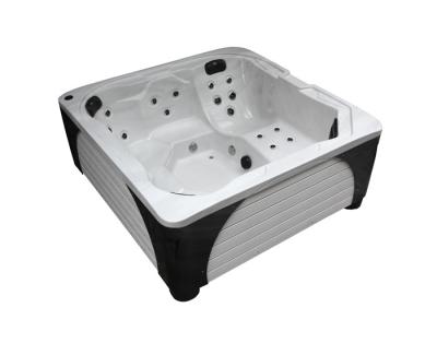 China Monalisa M-3383 square hydro massage bathtub outdoor indoor whirlpool SPA hot tub deluxe SPA tub Western style SPA for sale