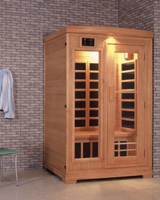China Monalisa I-002 light wave enclosure far infrared sauna cabin creative infrared light wave room Europe style for sale