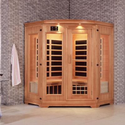 China Monalisa I-005 far-infrared light-wave room light wave massage enclosure far infrared sauna cabin European style for sale