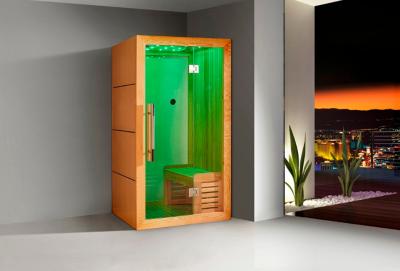 China Monalisa I-008 light wave sauna room far infrared saunas dry steam sauna enclosure light wave sauna room manufacturer for sale