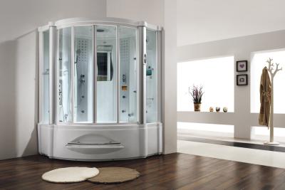 China Monalisa M-8208 steam bathroom steam cabin steam shower enclosure Western style intelligent steam sauna room with tub for sale
