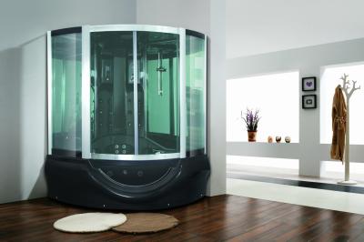 China Monalisa M-8214 grey computerized intelligent steam room with shower steam enclosure control panel shower room for sale