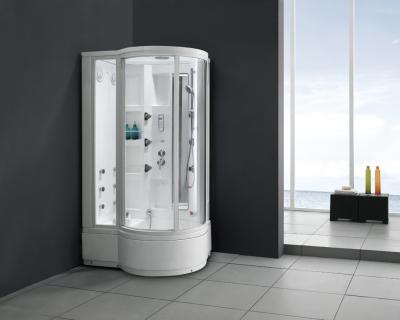 China Monalisa M-8235 (R/L) wet steam and shower room with bathtub steam shower enclosure luxury home hotel villa shower cabin for sale