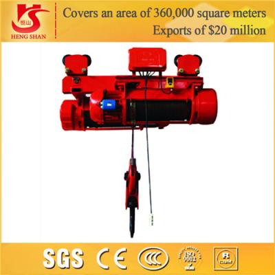 China Single and double speed general application lifting electric hoist for sale