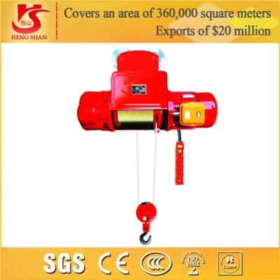 China Single and double speed general application lifting mini electric hoist for sale