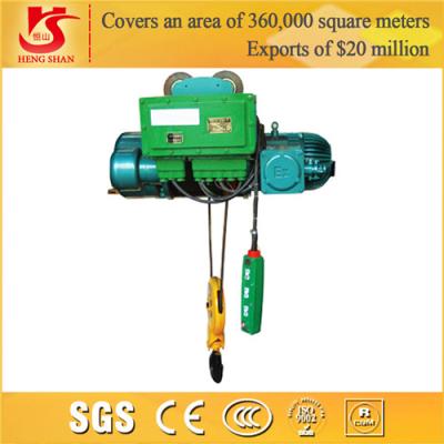 China Single and double speed general application lifting hoist crane 5 ton for sale