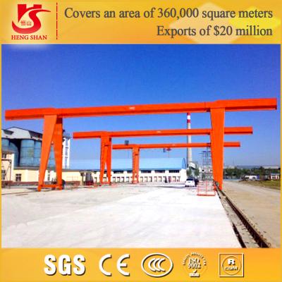 China Warehouse plant application single girder gantry crane with electric hoist for sale