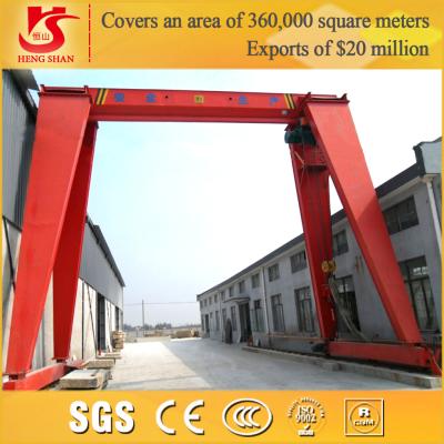 China Customizable 3-32ton single girder gantry crane for sale