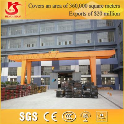 China Double girder gantry crane 32/5Ton MG model for Sale for sale