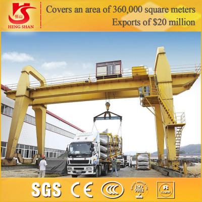 China Double Girder Gantry Crane with Cabin control for sale