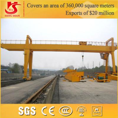 China MG Model Heavy Duty Double Girder EOT overhead crane gantry crane for sale
