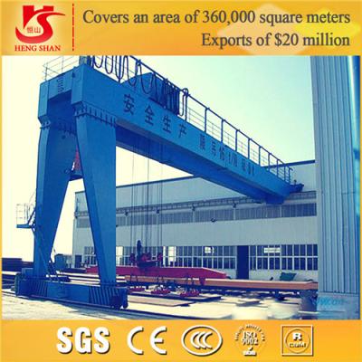 China BMH Type Outdoor Semi Gantry Crane 25 ton Workshop Semi Gantry Crane for sale