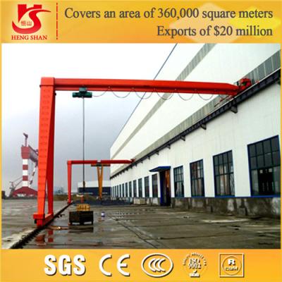 China 20 Ton BMH Model Electric Hoist semi gantry crane design for sale