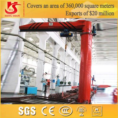 China Warranty 2 years and free part HY indoor fixed column jib cranes for sale
