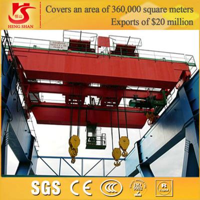 China Top running Double Beam customizable china famous brand overhead crane for sale