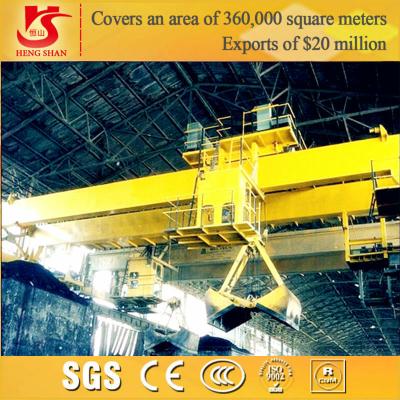 China Mechanical Clamshell Grab qz type bridge crane with grab bucket for sale