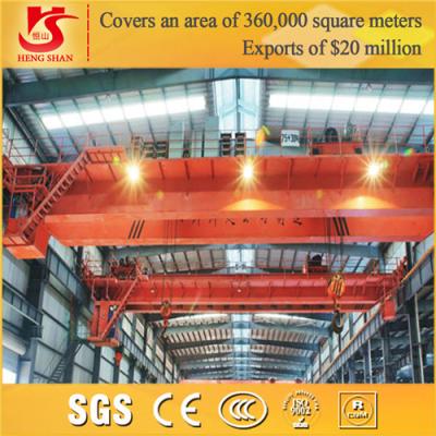 China Hot Sale qd model double girder Professional double girder overhead crane for sale