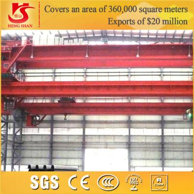 China Electric driven double girder electric overhead crane manufacturer for sale