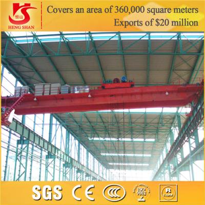 China Warranty 2 years Heavy Duty Overhead Traveling Crane double girder eot crane for sale