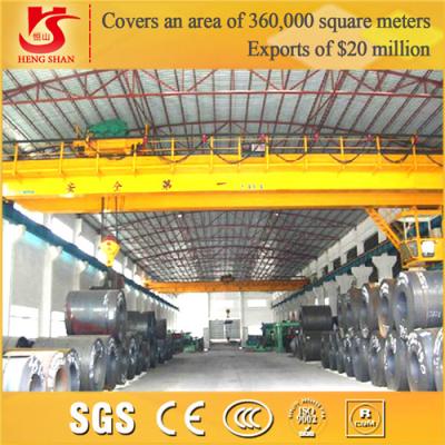 China EOT top running customizable Double Girder Overhead Crane for sale