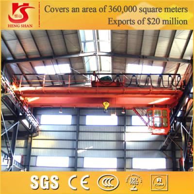 China Motor driven bridge EOT heavy duty Double Girder Overhead Crane for sale