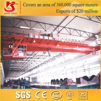 China Hot Sale Material Handling Electric Driven Double Girder Overhead Crane for sale