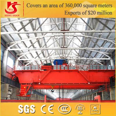 China Customizable 10tons-50tons Capacity eot Double Girder Overhead Crane for sale