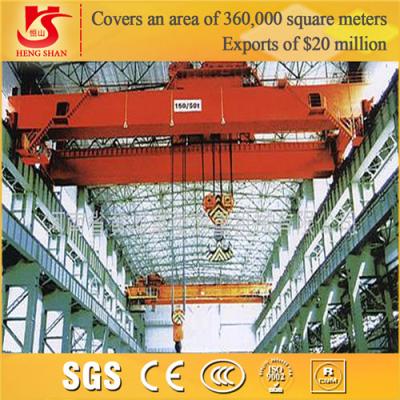 China Customizable qb model double girder traveling eot explosion proof crane for sale