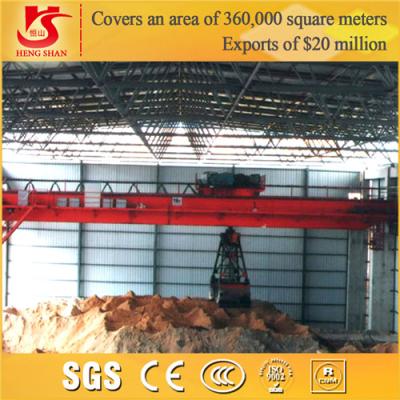 China QZ Type 2015 Hot Sale Double Beam Overhead Bridge Grab Crane for sale