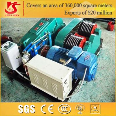 China Heavy Duty Electric 10 ton winch with Fast Line Speed for sale