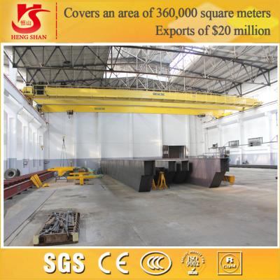 China 5-50t customizable load double girder euro style overhead traveling crane for sale