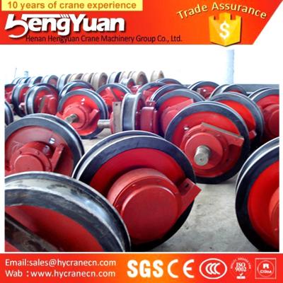 China OEM provided overhead travelling forged industrial trolley wheeL for sale