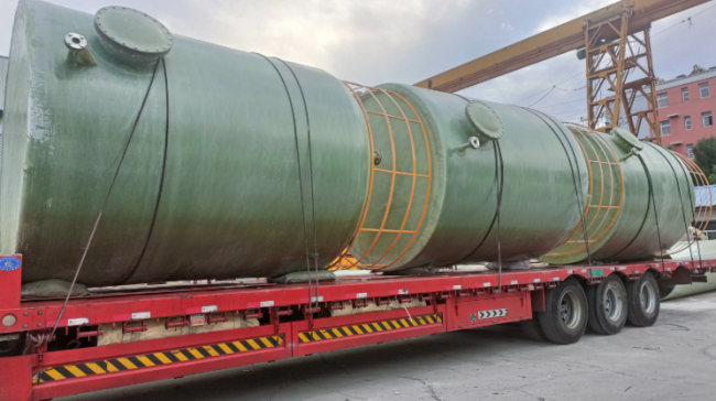 Custom FRP storage tank solution