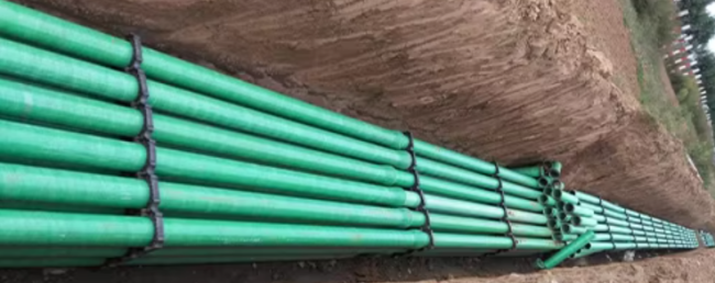 Chemical transportation pipeline application
