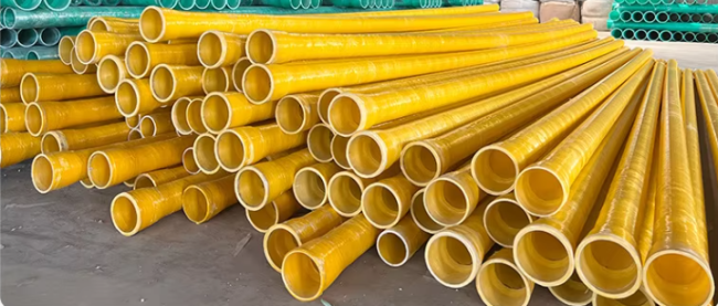 FRP pipes in power station application