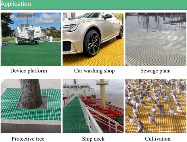 FRP Grating in industrial application