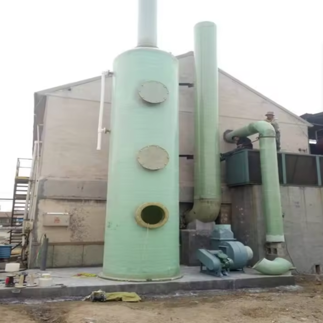 FRP Desulfurization Tower design and structure