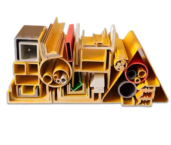FRP pultruded profiles in various shapes and sizes