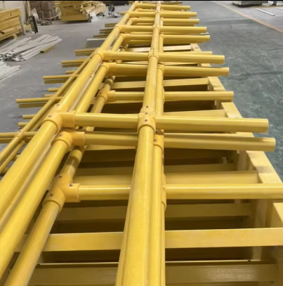 Square FRP handrail system
