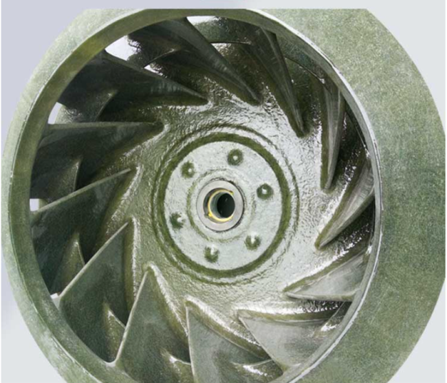 FRP Centrifugal Fan Impeller design and structure