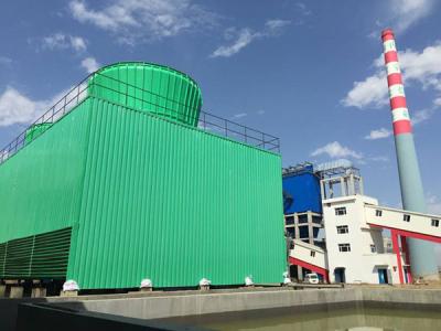 Cina Torre di raffreddamento a flusso incrociato in FRP per piazza commerciale industriale Torre di raffreddamento ad acqua GRP in vendita