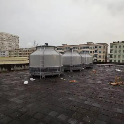 Cina FRP GRP Torre di raffreddamento a acqua rotonda, Torre di raffreddamento a acqua aperta circolare ad alta capacità in vendita